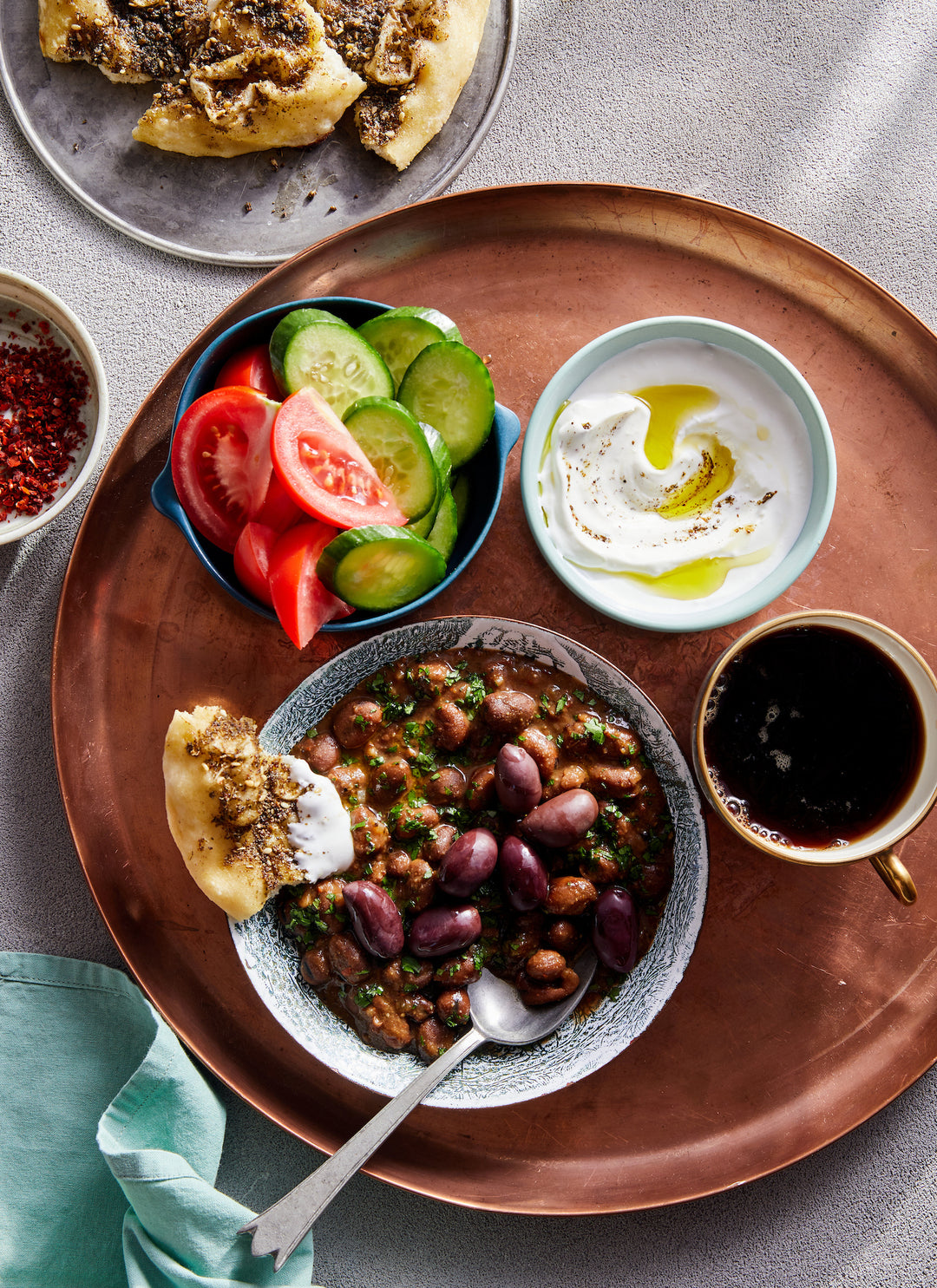 From Flavors of the Sun: Lebanese Breakfast – Sahadi's